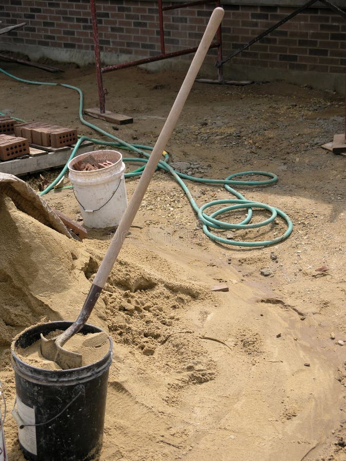 Construction Site stock image. Image of wall, scaffold - 925971