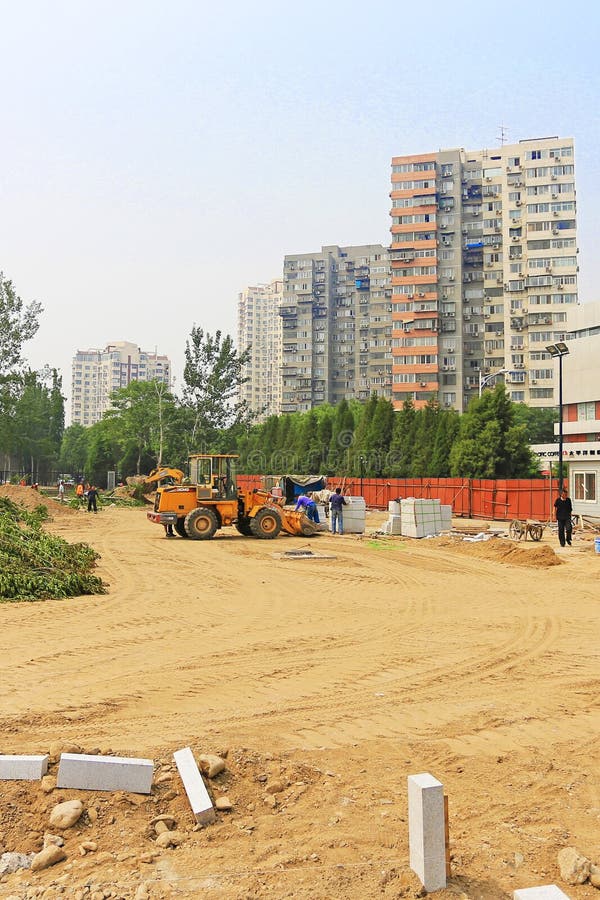 Construction site editorial photography. Image of build - 40883772