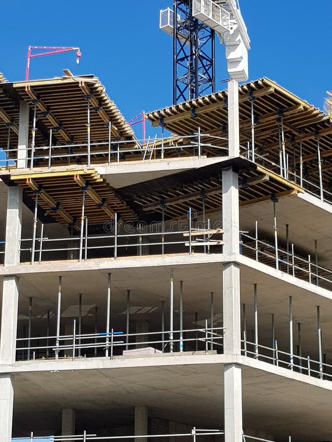 Construction site stock image. Image of concrete, struction - 96638267