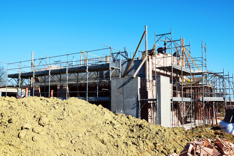 Under Construction Pavement Stock Image - Image of pavement, levels ...