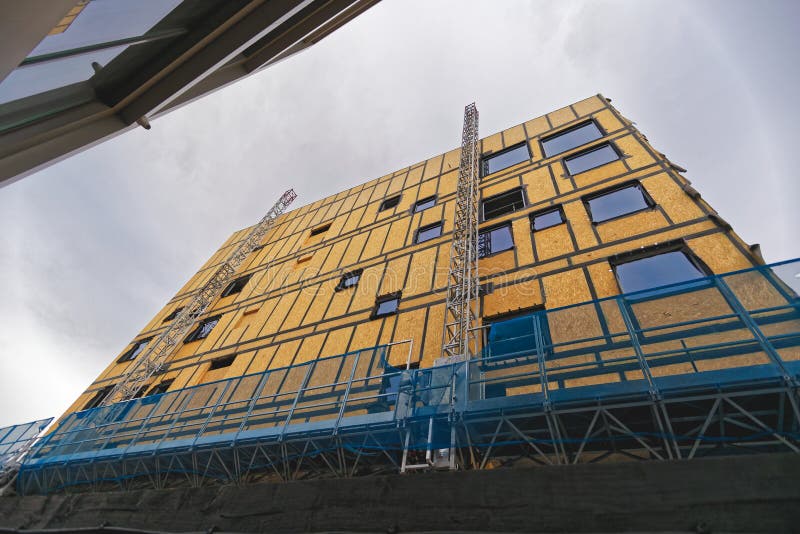 Construction site stock image. Image of hard, beam, estate - 73394889