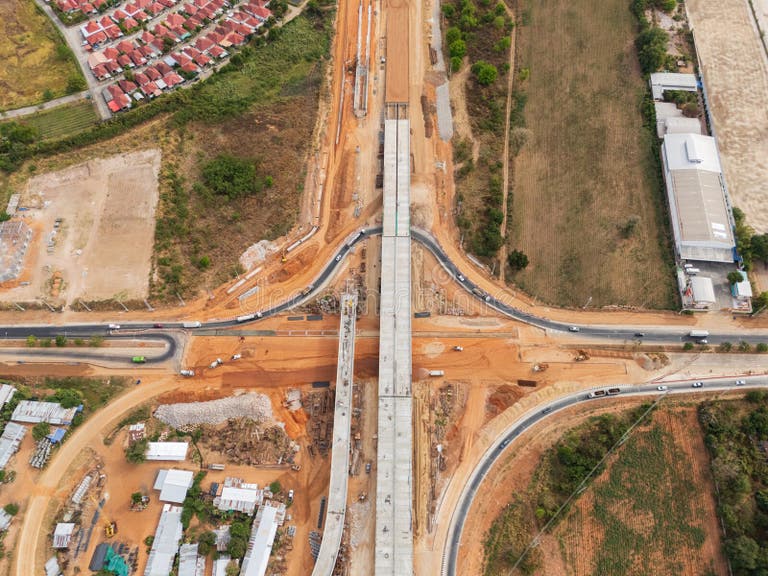 The Construction Site before the Construction of the Concrete Bridge ...