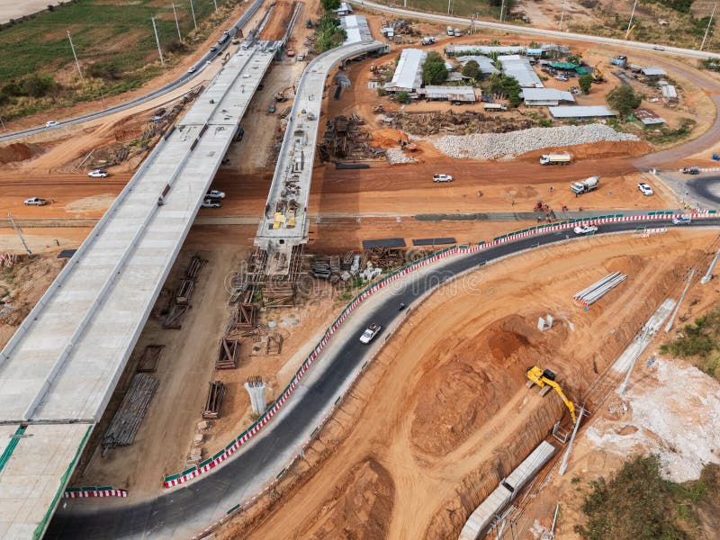 The Construction Site before the Construction of the Concrete Bridge ...