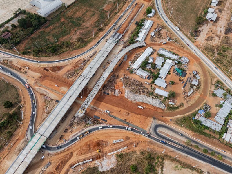 The Construction Site before the Construction of the Concrete Bridge ...