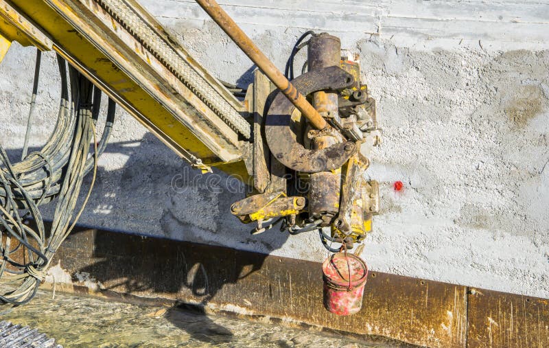 Construction Site, Construction Machinery. Stock Image - Image of ...
