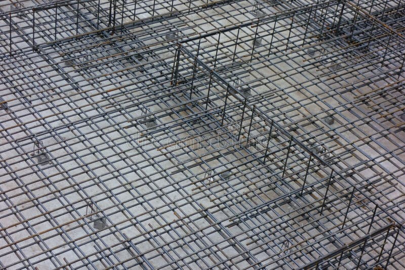 Reinforcing Bar Combination Work Pattern of Foundation Work of ...