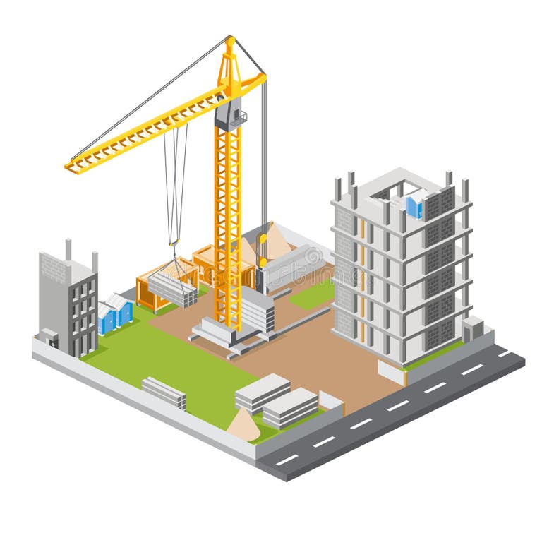 Isometric Industrial Crane Stock Illustrations – 2,603 Isometric Industrial Crane Stock ...