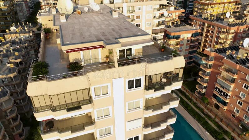 Balcony with Greenery Aerial View 4 K Stock Video - Video of beautiful ...