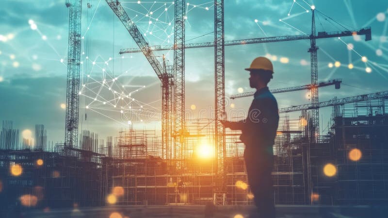 Construction Site with Digital Twin Integration for Smart Projects ...