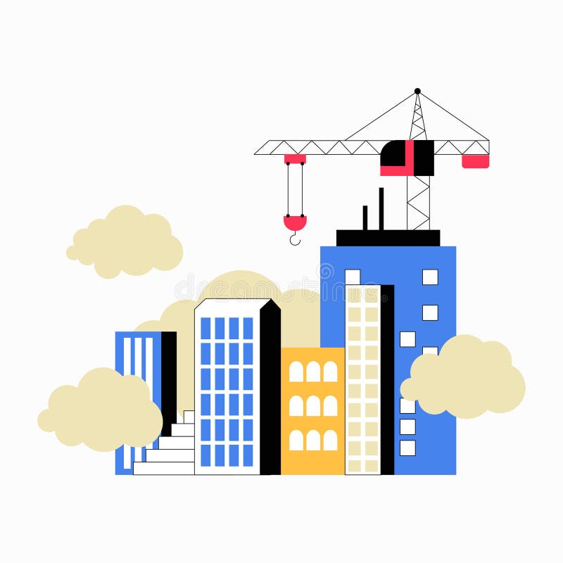 Construction Site Pollution Stock Illustrations – 1,924 Construction ...