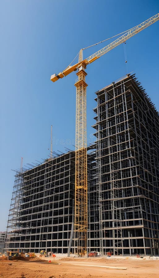 Construction Site Engineering, Industrial Development, and Buildings ...