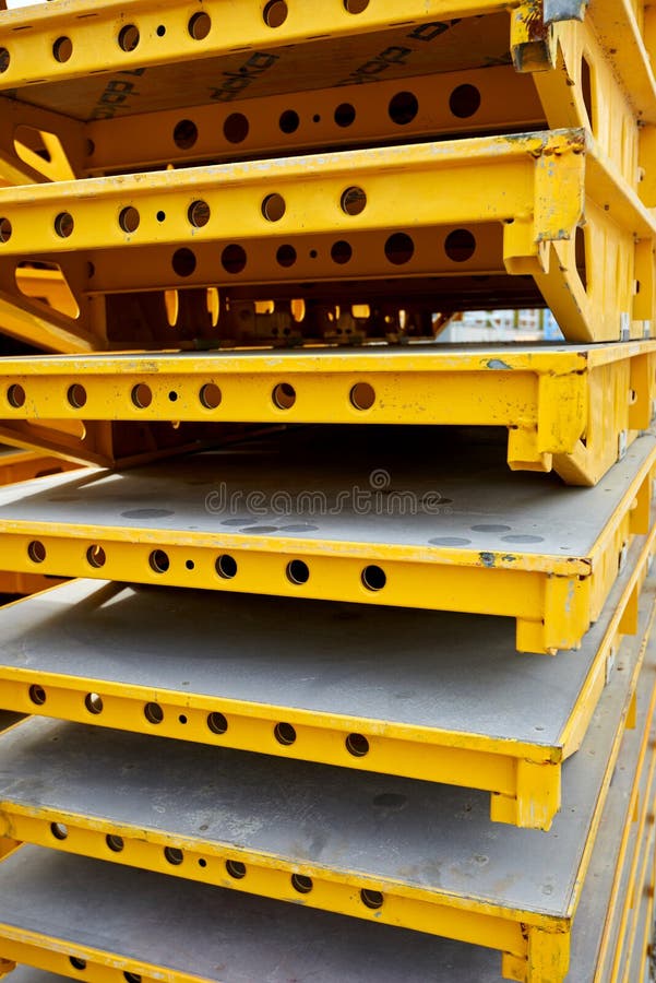 Construction site formwork stock image. Image of fixtures - 88527193