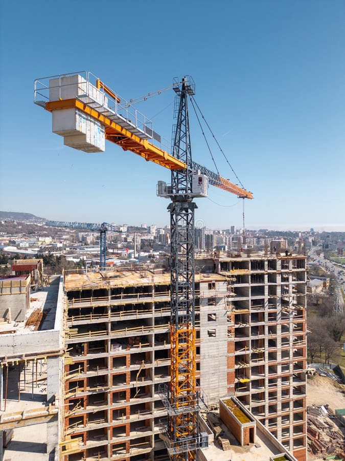 Framework of scaffolding stock photo. Image of nature - 254980452