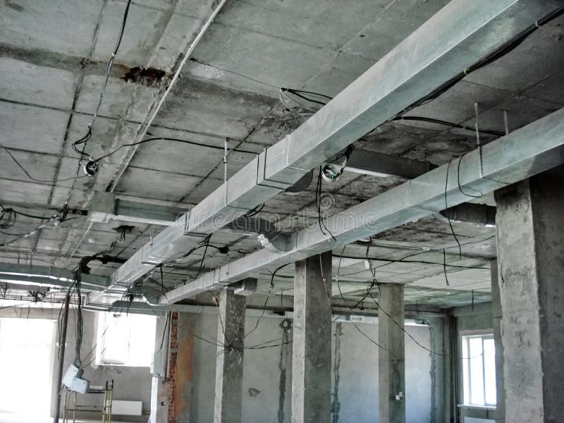 At Construction Site Inside Stock Image - Image of construction ...