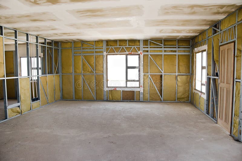 Construction Site - Inside View Stock Image - Image of ratmandude ...