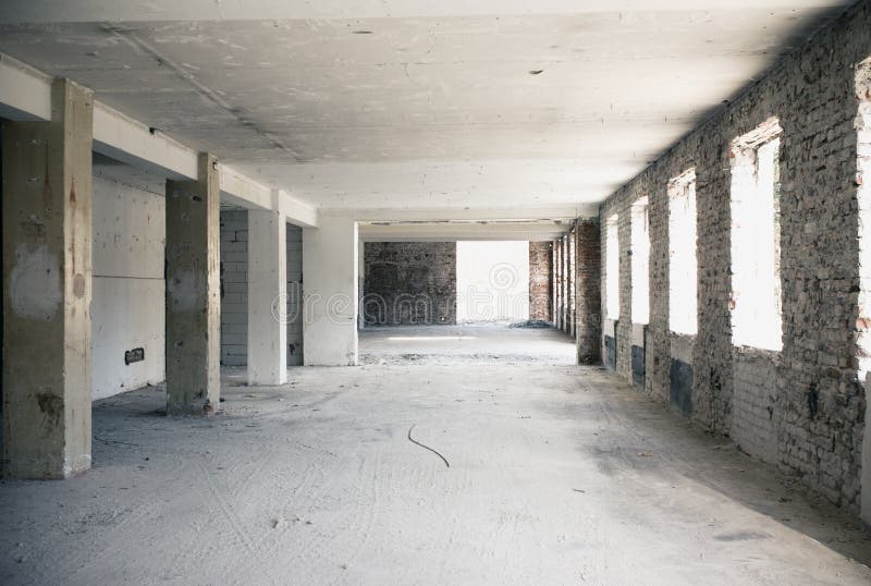 Inside View of the Refurbishment of an Building Stock Photo - Image of ...