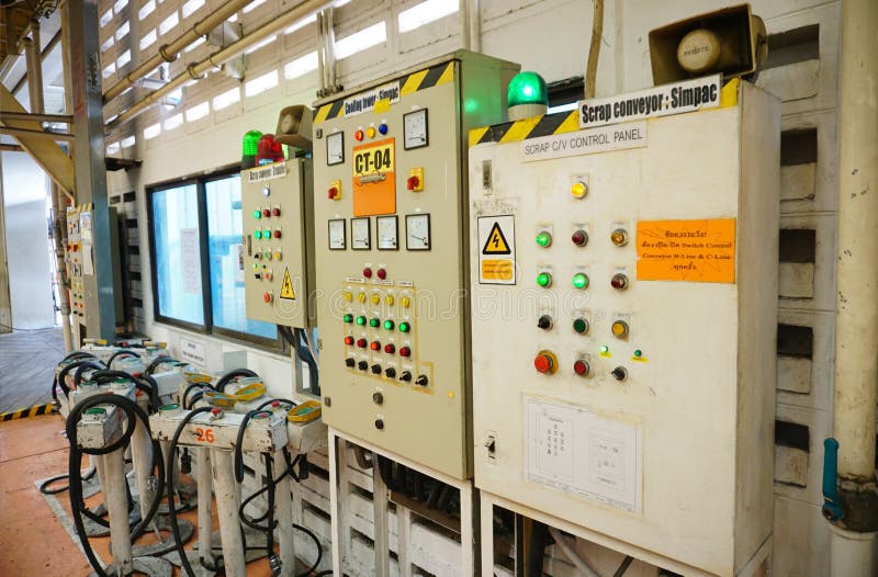 Construction Site - Inspection the Main Distribution Board of ...