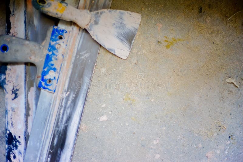 Construction Site Instruments Stock Image - Image of success, hardhat ...