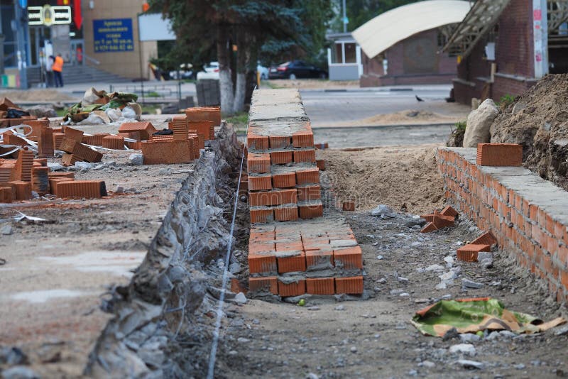 Construction Site and Landscaping. Construction, Park, Landscaping ...