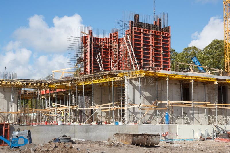 In construction site stock image. Image of architecture - 120915167