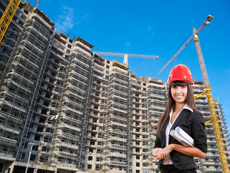 Construction site stock image. Image of architector, engineering - 30341835