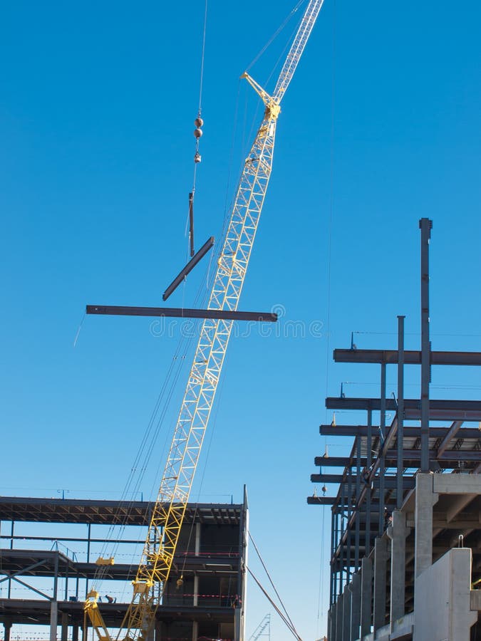 Construction site stock photo. Image of blue, construction - 255962132