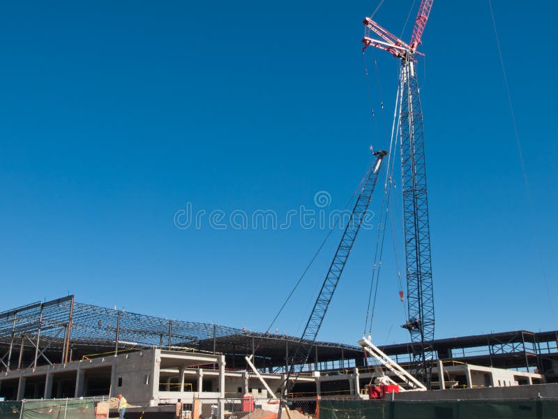 Construction site stock photo. Image of construction - 255964064
