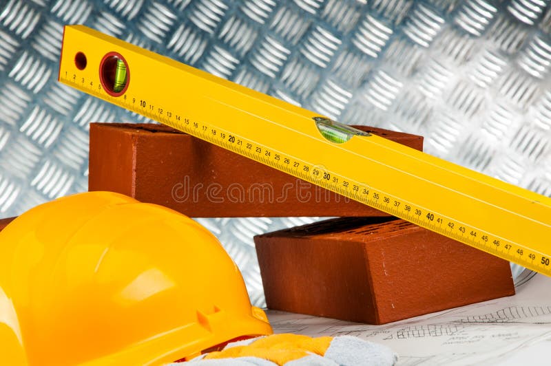 Building Stuff, Work in Progress House Stock Photo - Image of wall ...