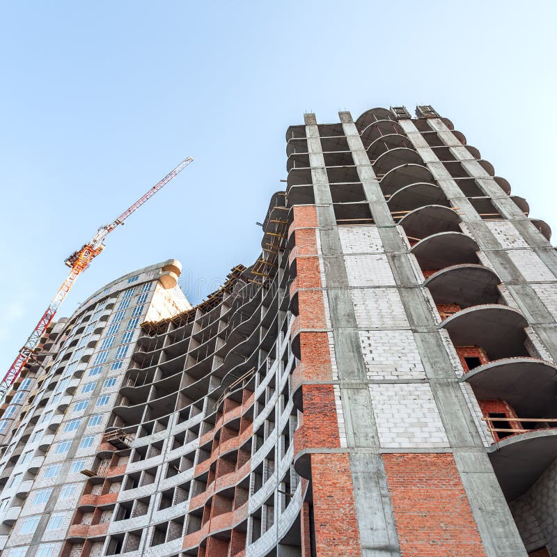 Construction site. stock image. Image of engineer, building - 40687217