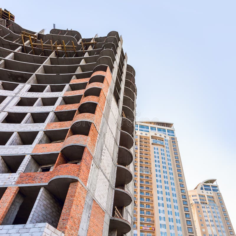 Construction site stock photo. Image of business, architecture - 40823106