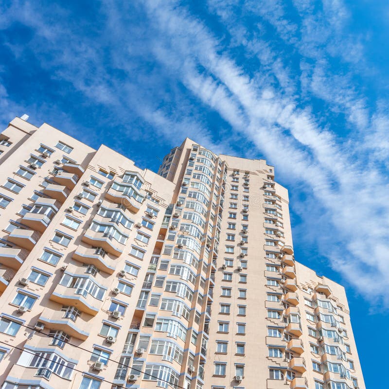 Construction site. stock image. Image of framework, facade - 40963115