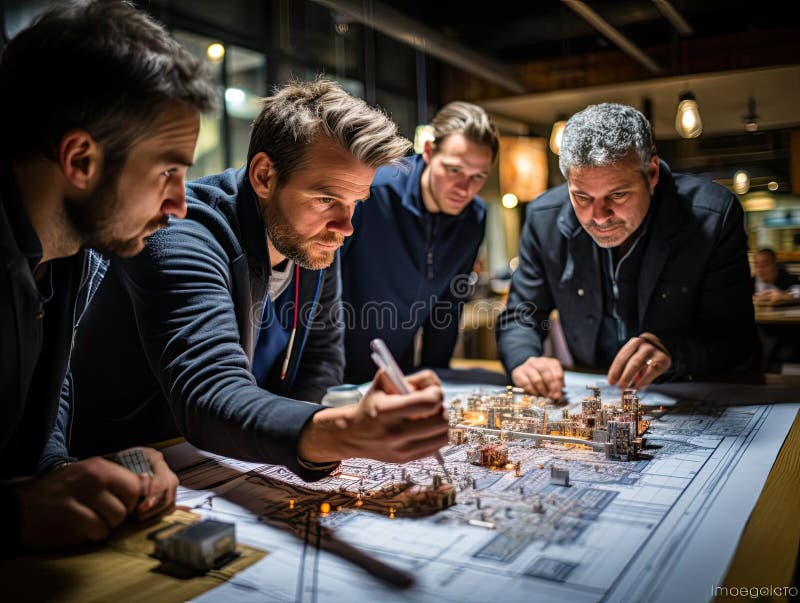 Architects Huddles Stock Illustrations – 4 Architects Huddles Stock ...