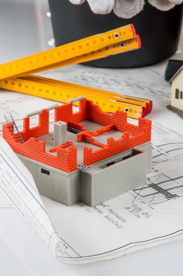 Construction site stock photo. Image of industrial, helmet - 36040338