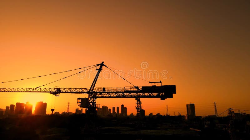 The Construction Site of the Project is Freehand Stock Video - Video of ...