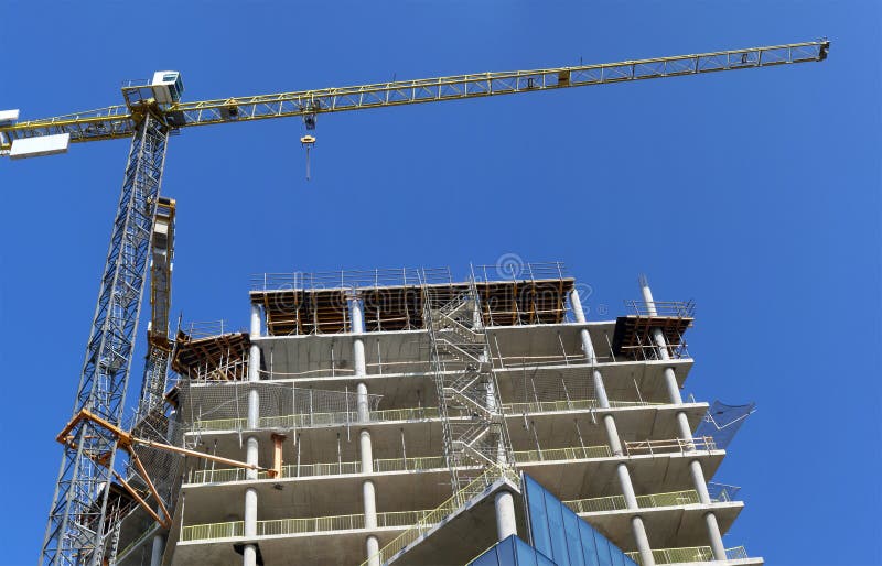 Construction Site of a Public Building Editorial Image - Image of work ...