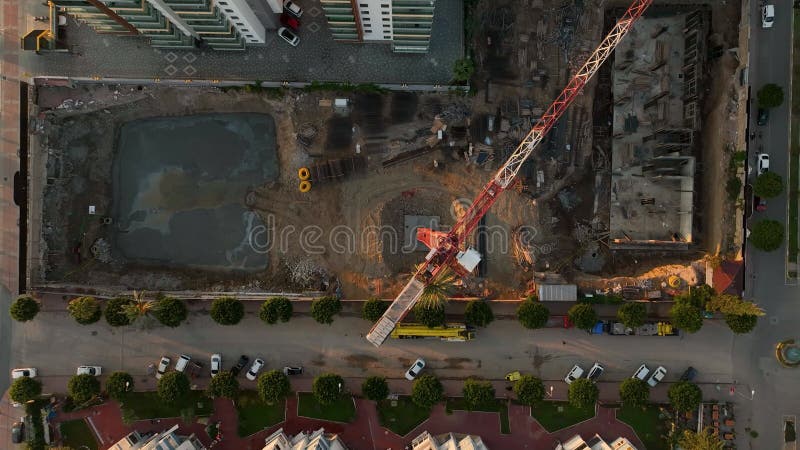 Construction Site in a Residential Building at the Final Stage of ...
