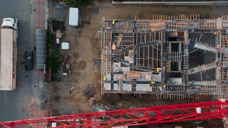Construction Site in a Residential Building at the Final Stage of ...