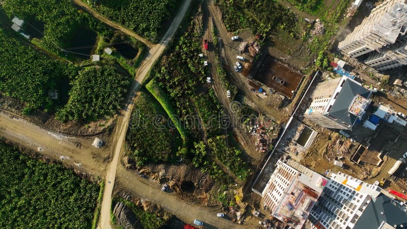 Construction Site in a Residential Building at the Final Stage of ...