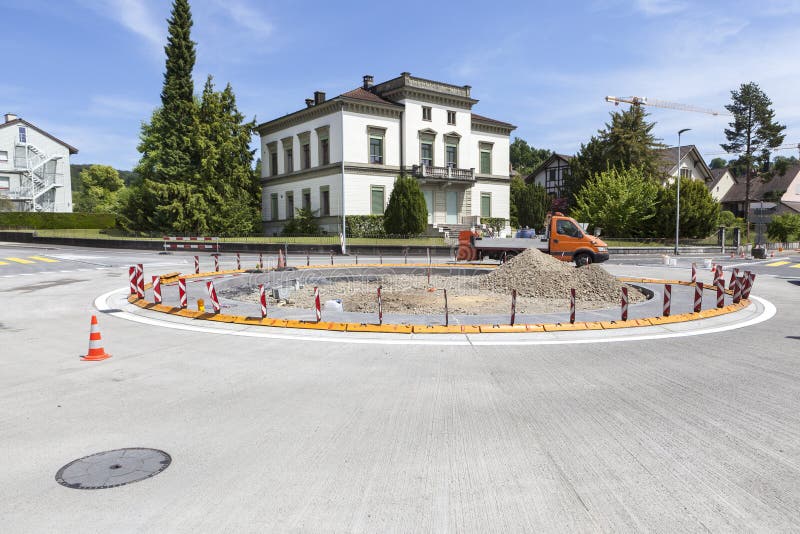 Construction site stock photo. Image of color, pylon - 41456758