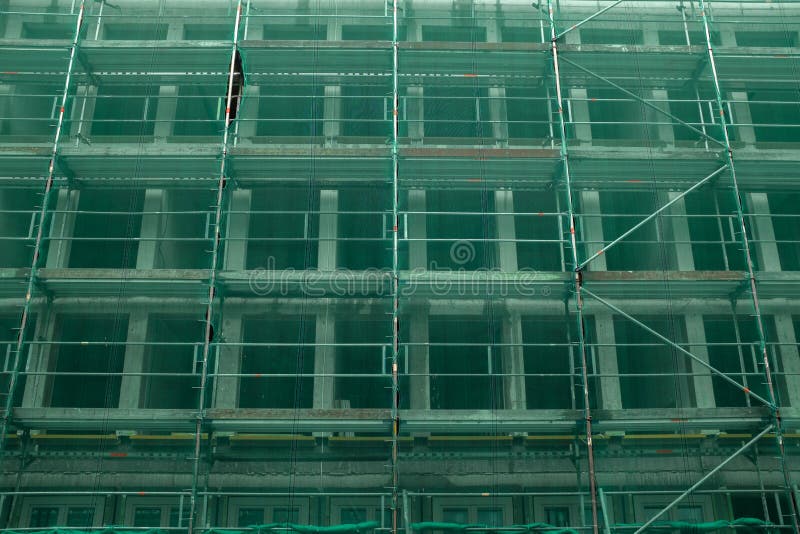 Construction Site scaffold stock photo. Image of construction - 98322186