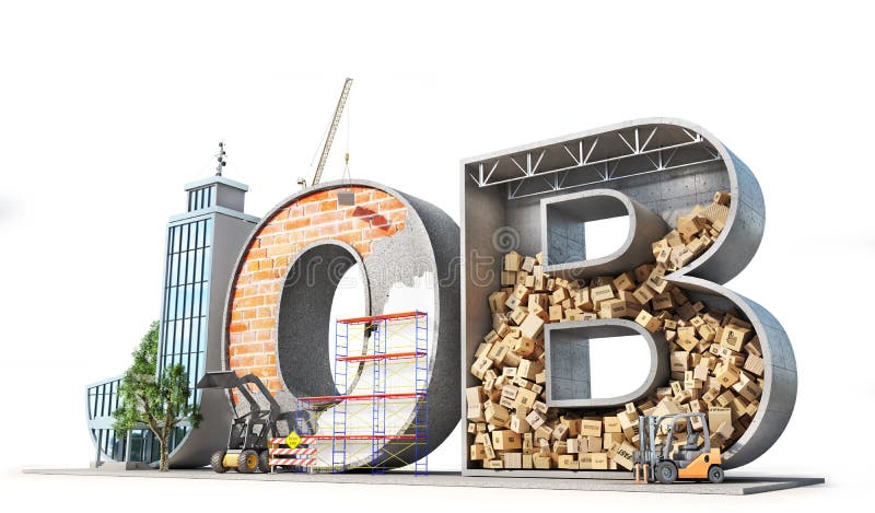 Construction Site on the Screen of a Portable Computer, Skyscraper ...