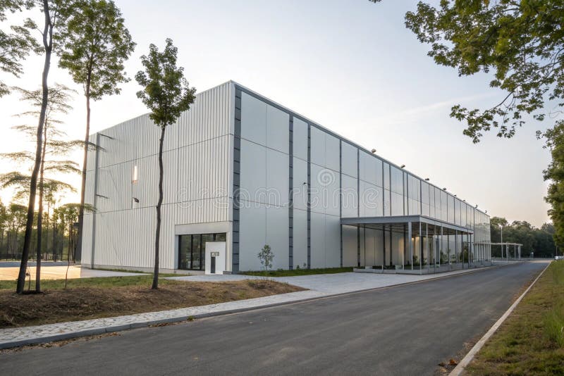 Building Structure Made from Prefabrication System Stock Illustration ...