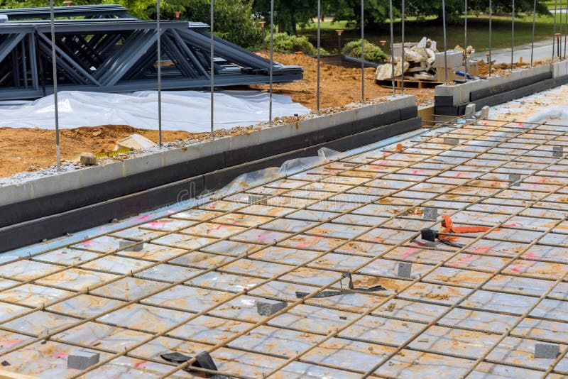 Reinforcement with Steel Bars Rebar Wires for Reinforced Concrete ...