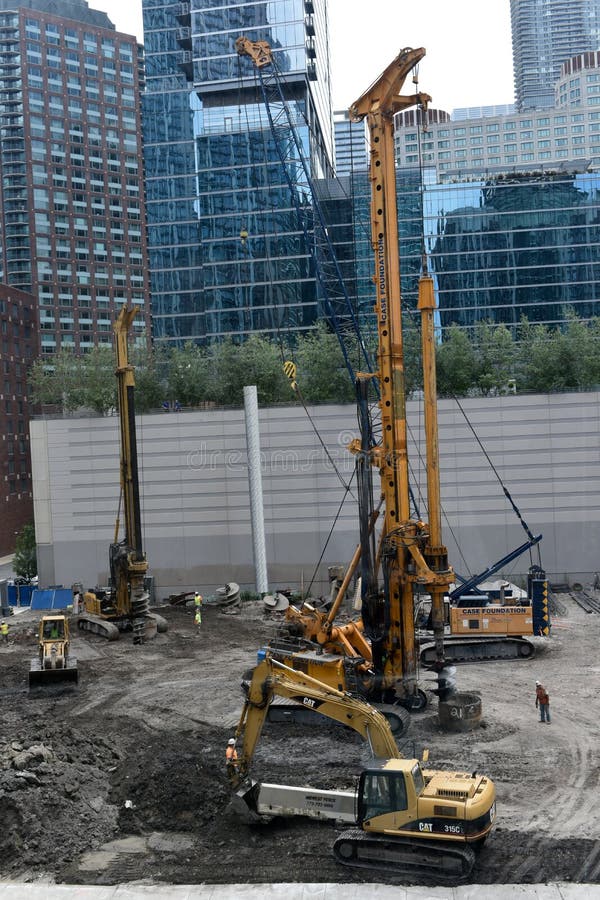 Construction Site editorial image. Image of illinois - 74394650