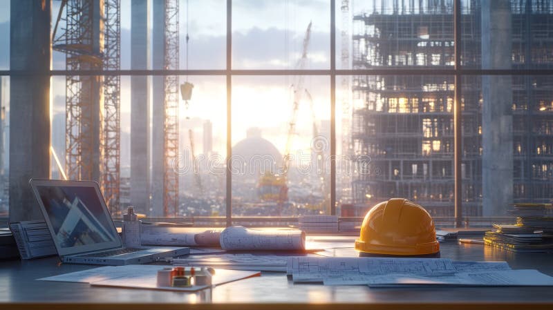 Engineering Dreams and Building the Future in Construction Site at ...