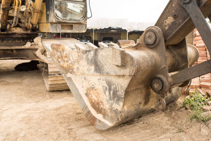 A digging crane stock image. Image of cranes, bulldozer - 131561053