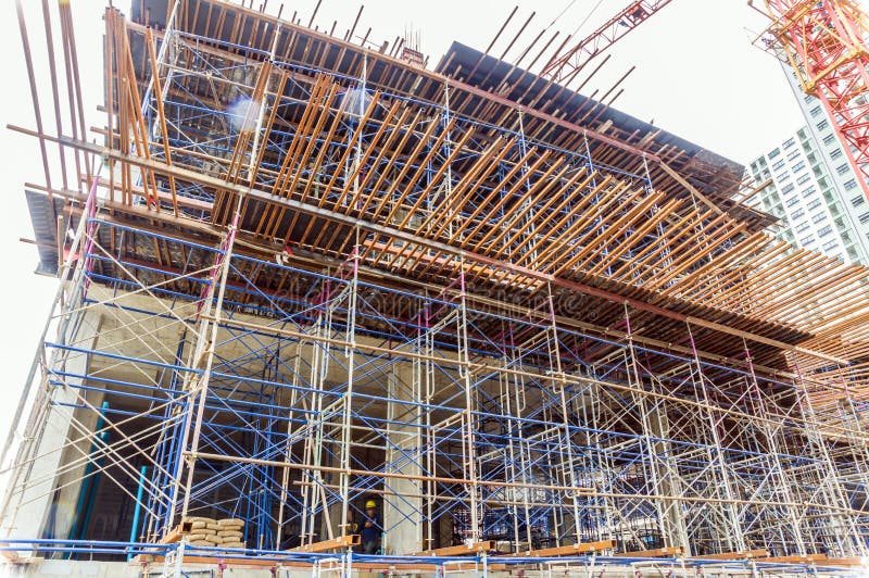 Construction site stock image. Image of steel, gabage - 32678521