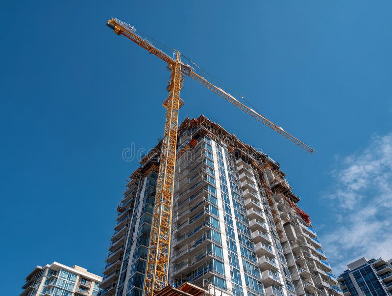 1,824 Unfinished Building Lifting Crane Stock Photos - Free & Royalty ...