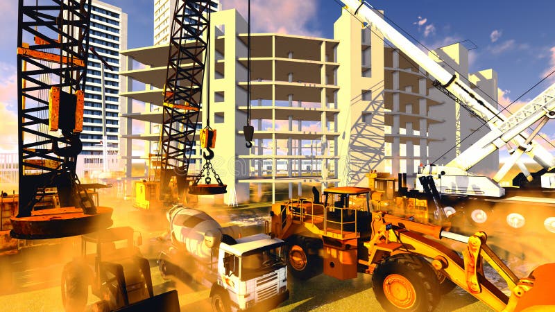 Construction site stock image. Image of activity, home - 30056643