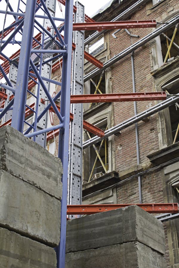 Building Under Construction Stock Image - Image of property, building ...